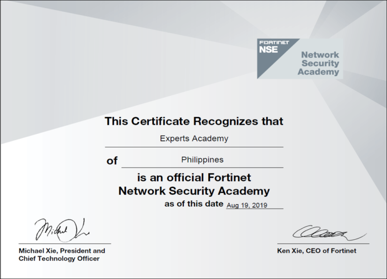 FORTINET - Experts Academy